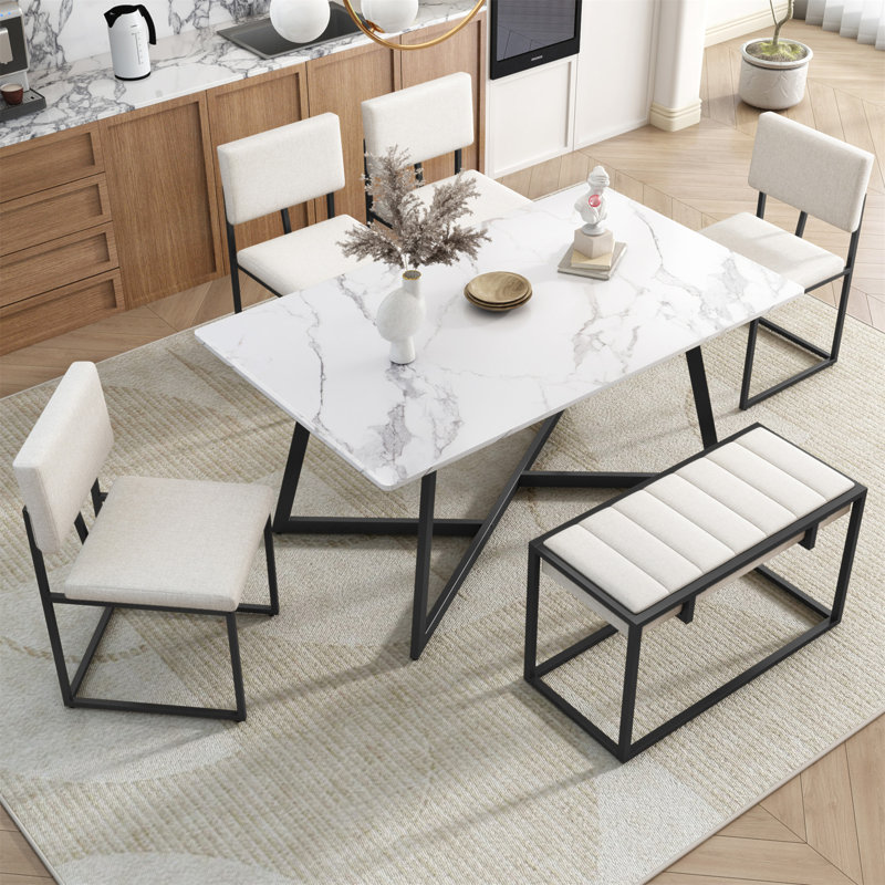 Metal kitchen table and chairs store